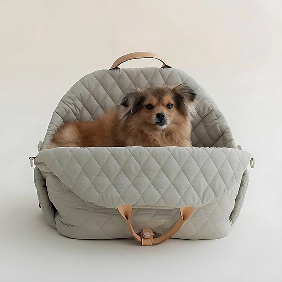 Designer Bag With Dog Logo