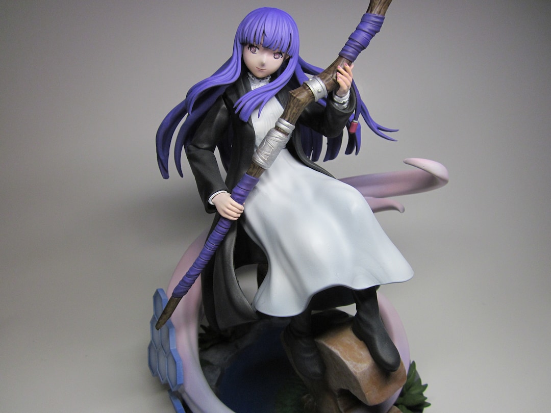 Hand Painted 10 Inch Tall Fern Anime Figure, Frieren: Beyond Journey's ...