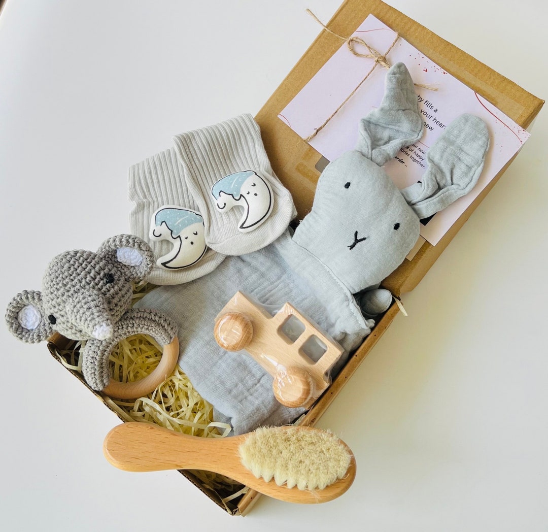 New Born Baby Gift Box, Welcome Baby Gift Box, Baby Shower Gift Box ...