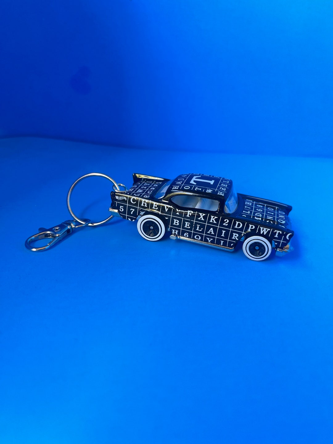 1957 Chevy Custom Keychain - Etsy