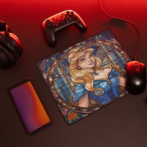 Princess Cinderella-stained Series-mouse Pad - Etsy