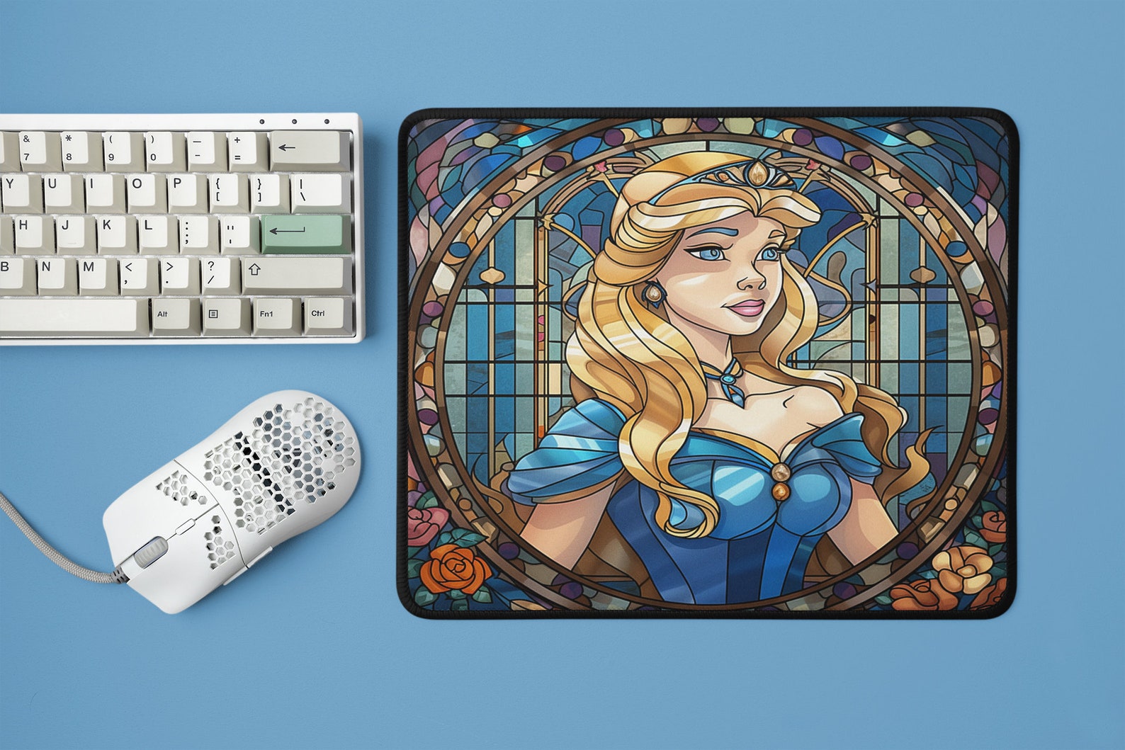 Princess Cinderella-stained Series-mouse Pad - Etsy