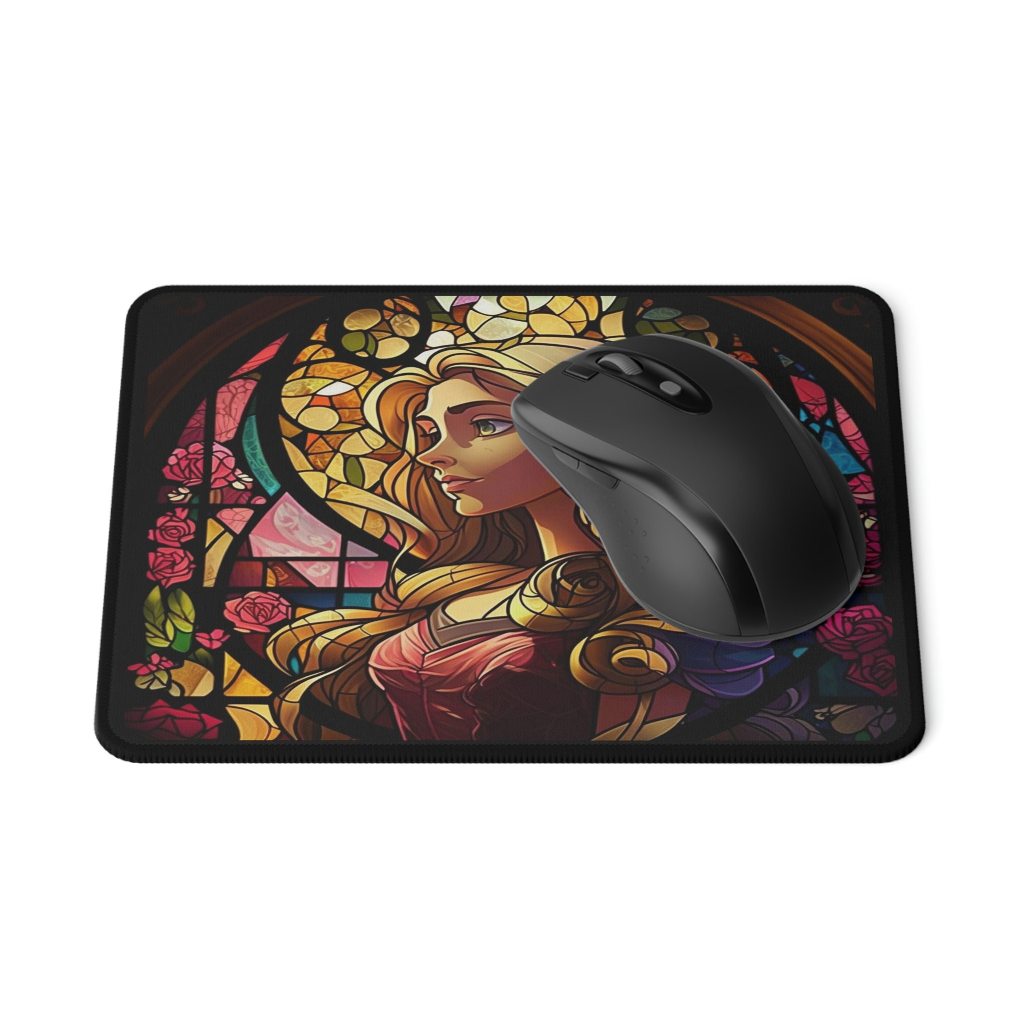 Princess Rapunzel-stained Series-mouse Pad - Etsy