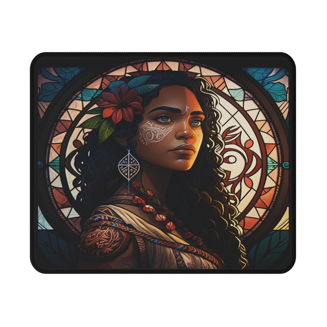 Princess Moana-stained Series-mouse Pad - Etsy