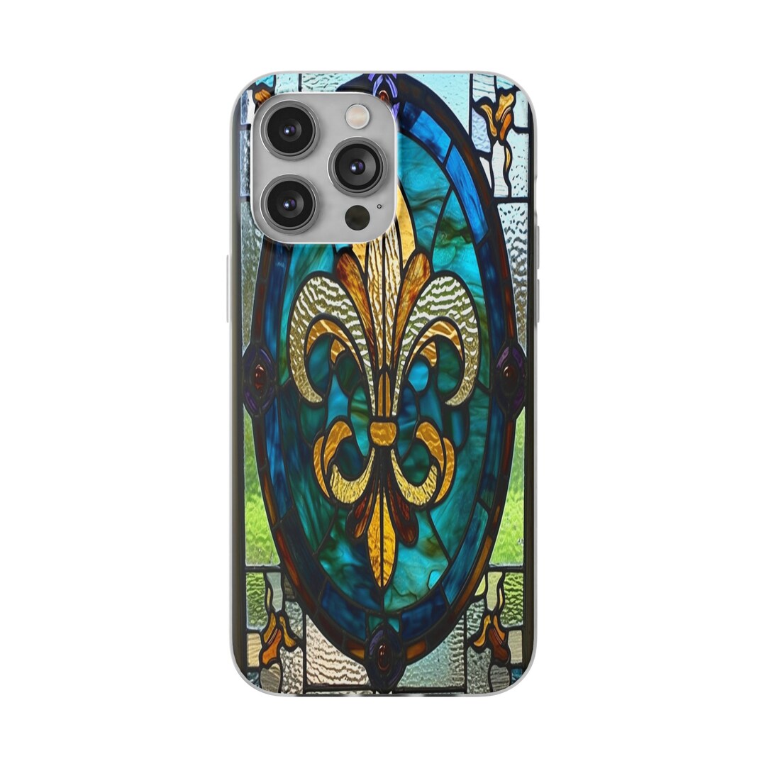Fleur De Lis Ii-flexi Phone Cases - Etsy