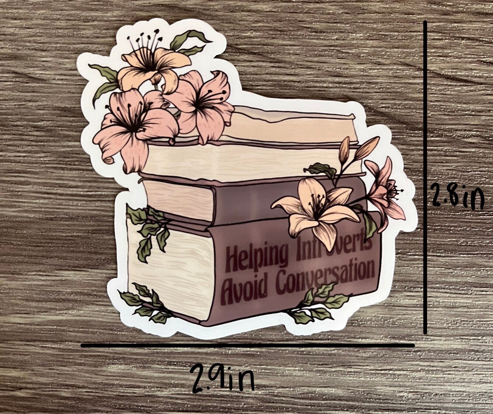 Book Sticker | Reading Stickers | Helping Introverts Avoid Conversation ...