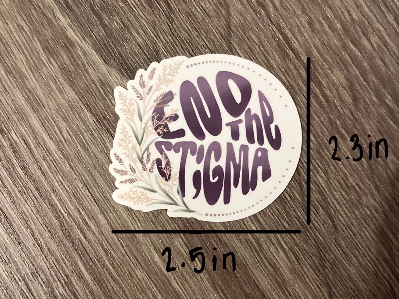 Suicide Awareness Sticker | End the Stigma | Mental Health Sticker - Etsy