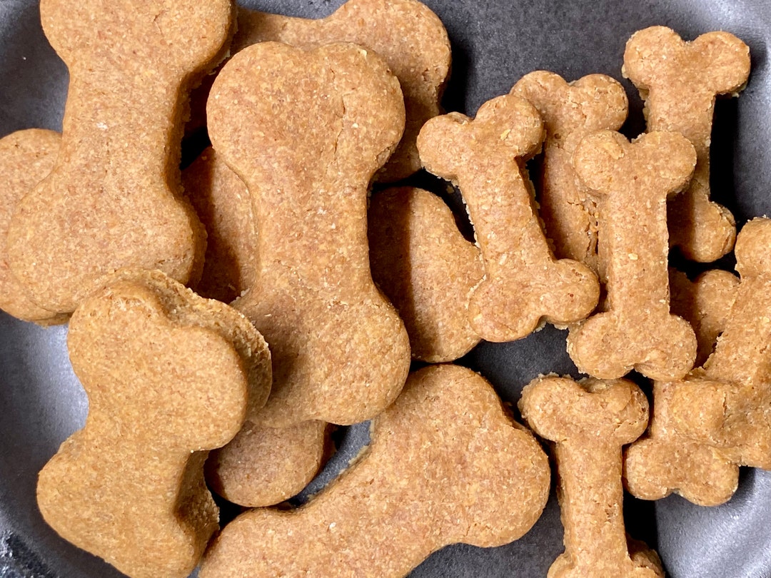 Mini Peanut Butter Bones Peanut Butter Dog Treats Healthy - Etsy
