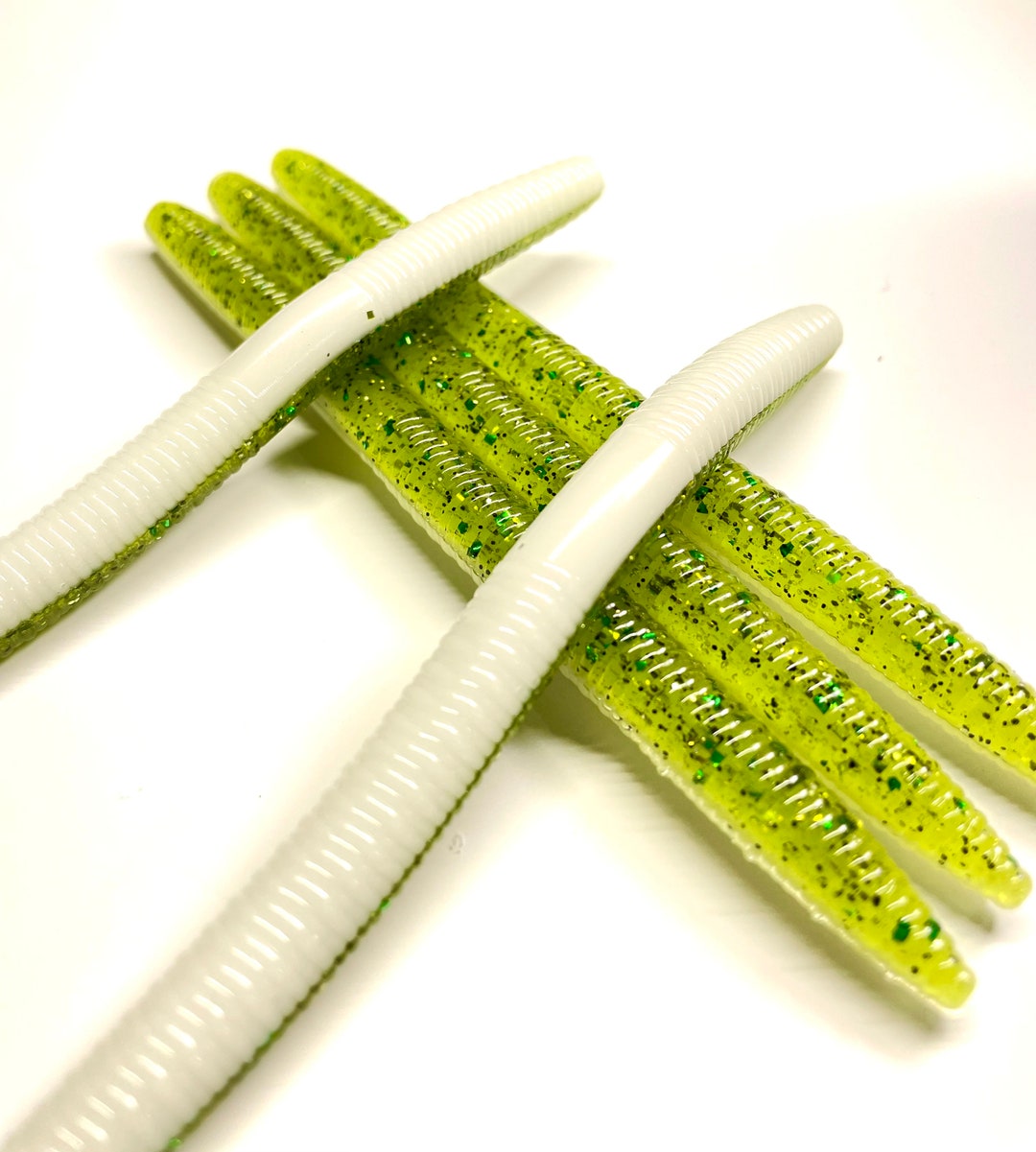 Baby Bass 5 Senko Style Worms - Etsy