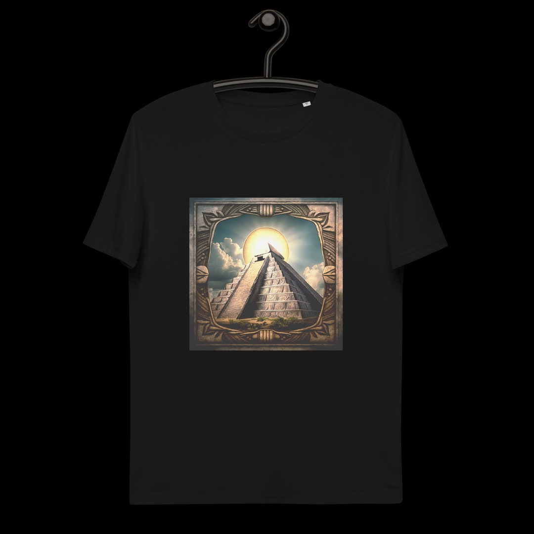 Unisex Solar Apex: Pyramid With Sun Graphic Tee - Etsy