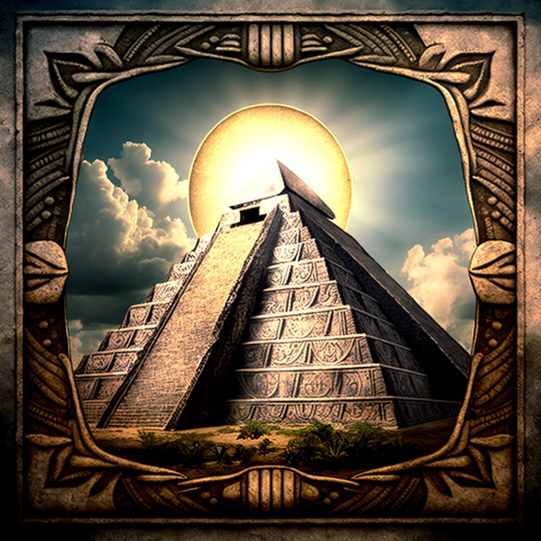 Unisex Solar Apex: Pyramid With Sun Graphic Tee - Etsy