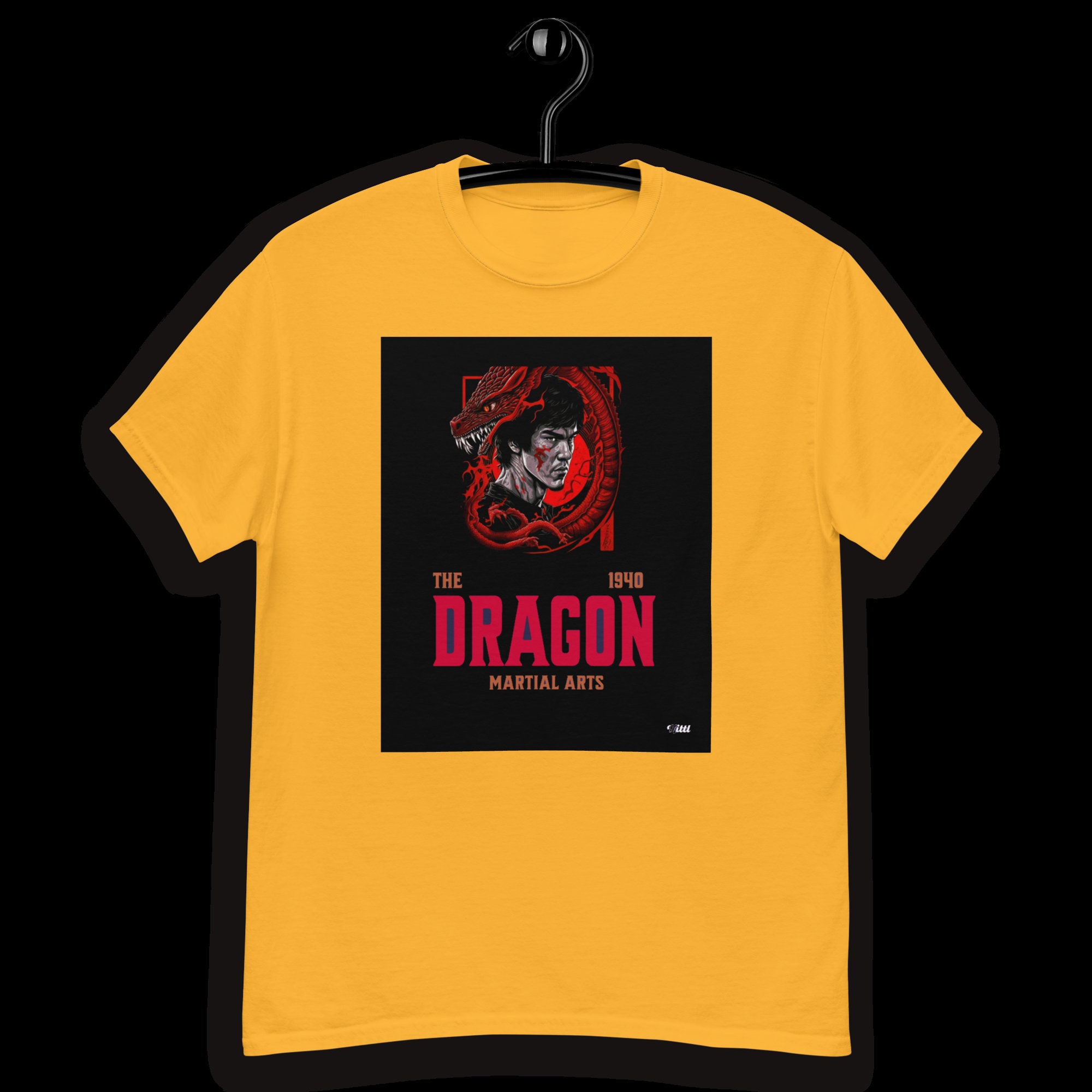 Unisex Unleash the Dragon: Bruce Lee Red Dragon Tee - Etsy