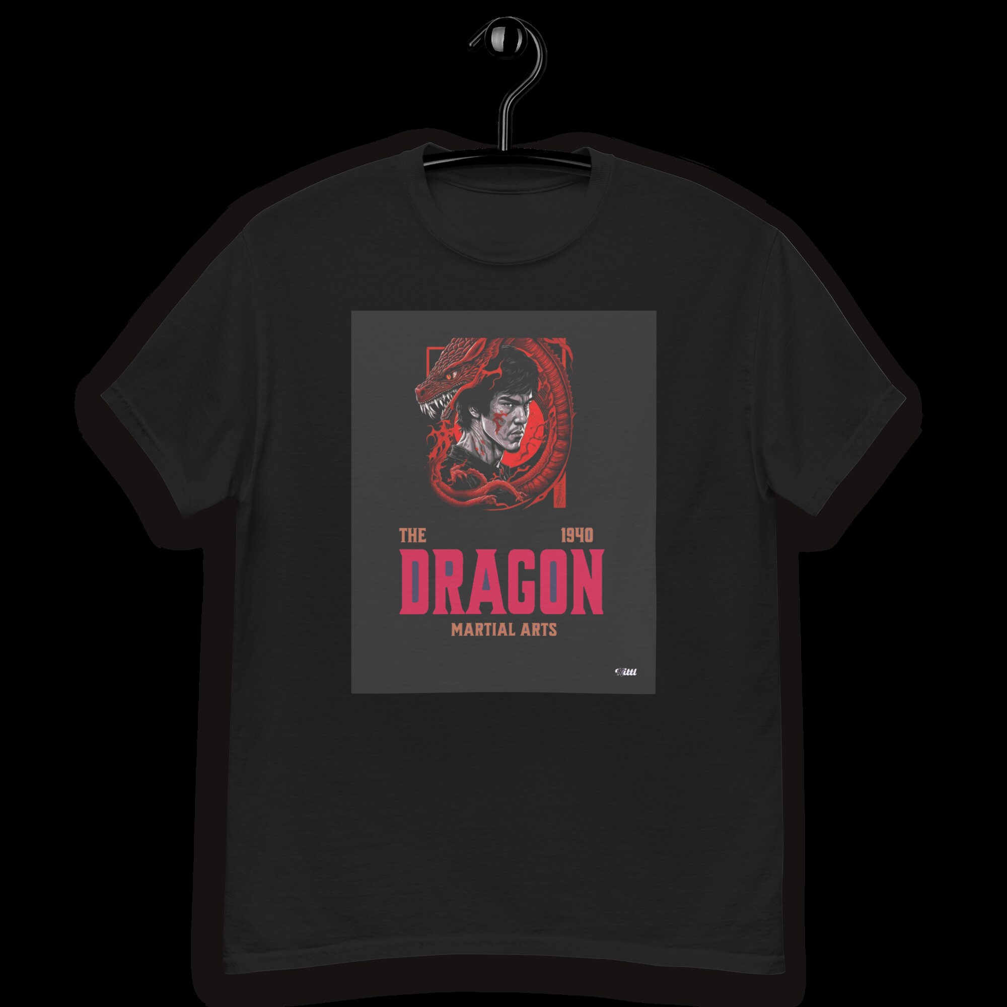 Unisex Unleash the Dragon: Bruce Lee Red Dragon Tee - Etsy