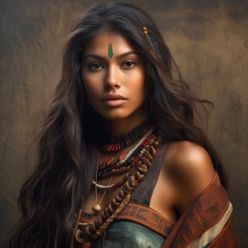 Ethereal Beauty: Digital Download Image of Indigenous Mexican Woman - Etsy