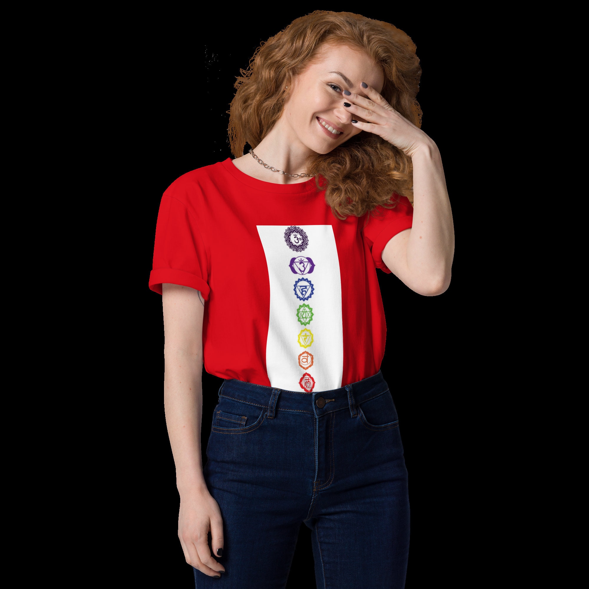 Unisex Tee . the 7 Chakras Graphic Tee, Spiritual Shirt, Energy Balance ...