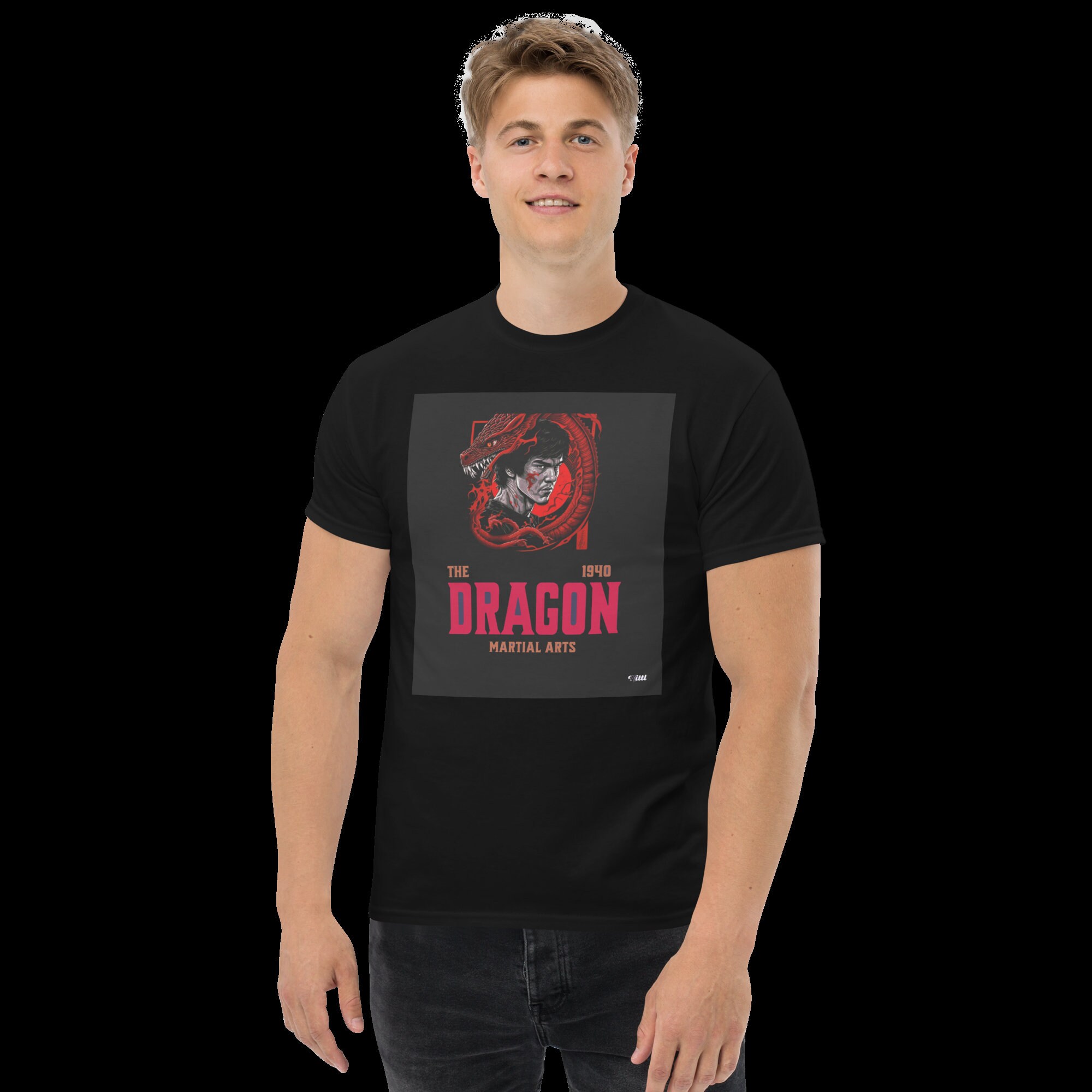 Unisex Unleash the Dragon: Bruce Lee Red Dragon Tee - Etsy
