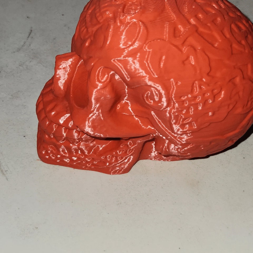 Celtic Skeleton Skull 3D Printed Gothic Masterpiece - Etsy