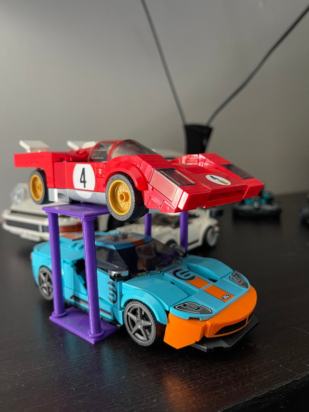 Lego Speed Champion Dual Level Display Stand - Etsy