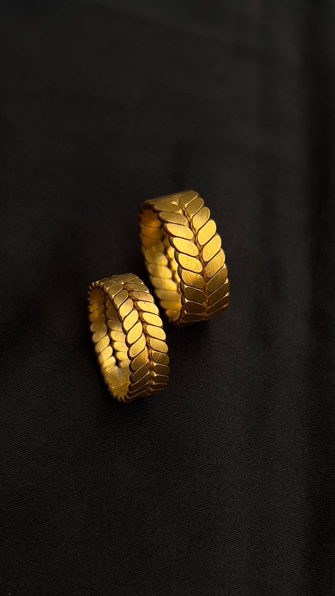 Tensor Ring Twin Ring Gold Plated - Etsy