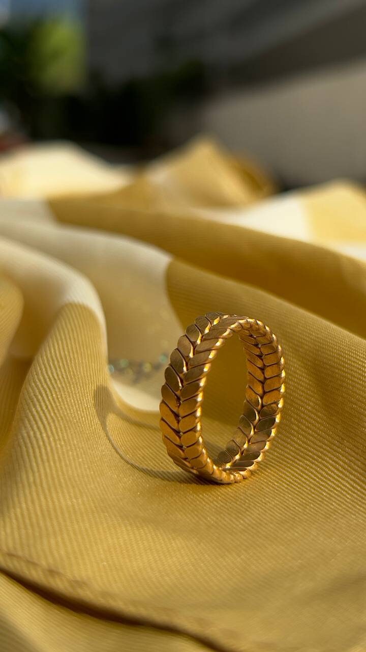 Tensor Ring Twin Ring Gold Plated - Etsy