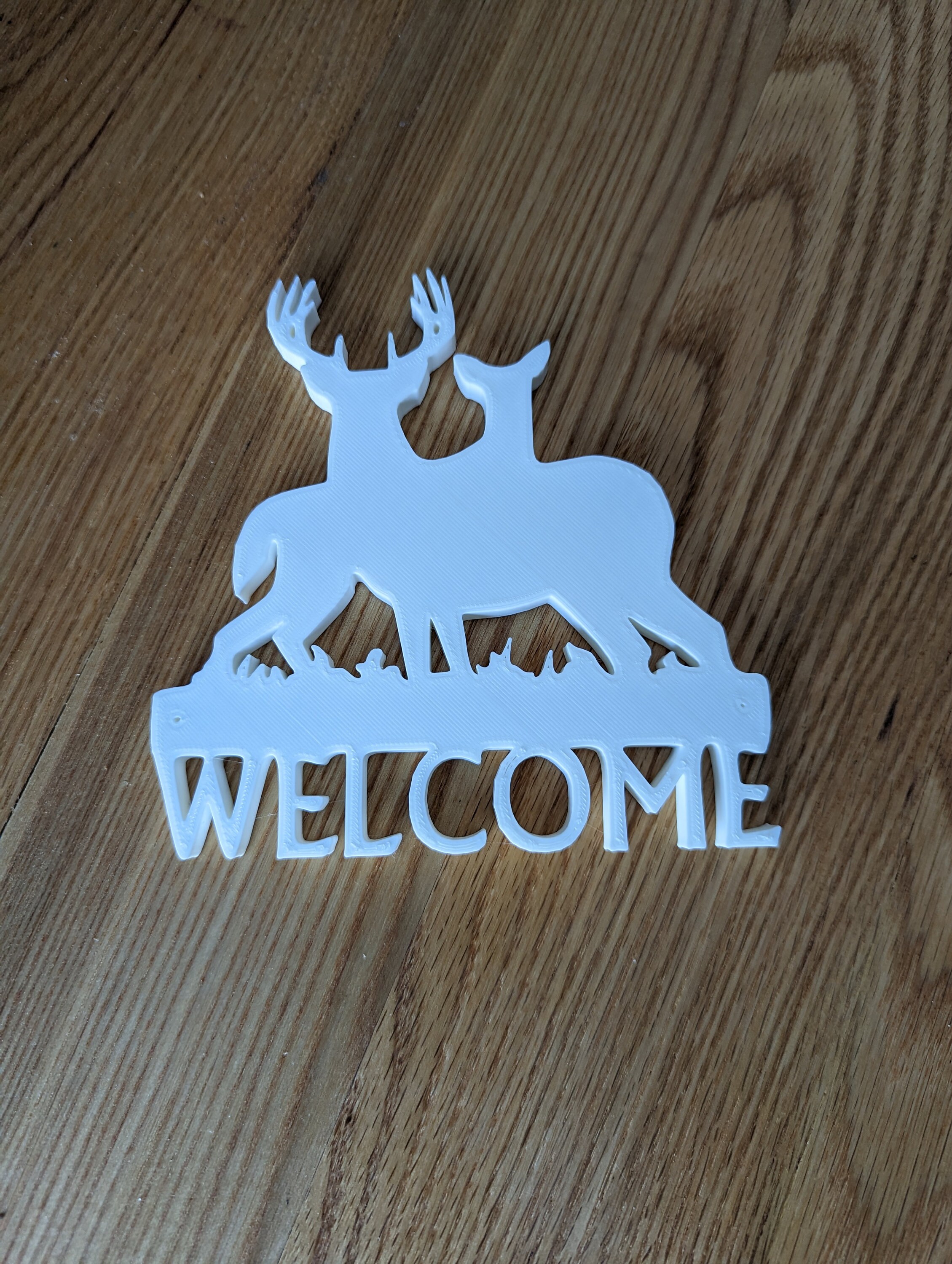 Welcome Home, Cabin Signs, Any Color, 3D Printed - Etsy