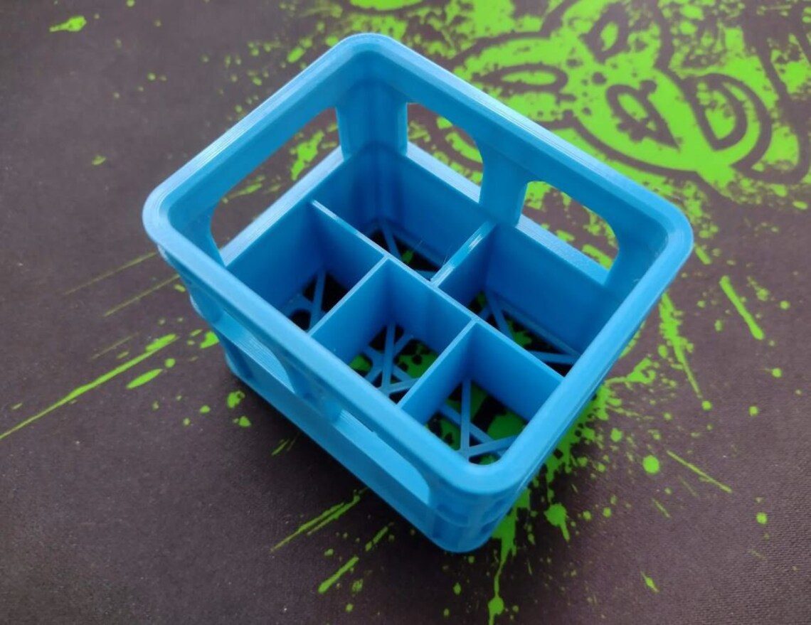 Beer Crate Battery Holder, Stackable Battery Tray, Battery Case ...