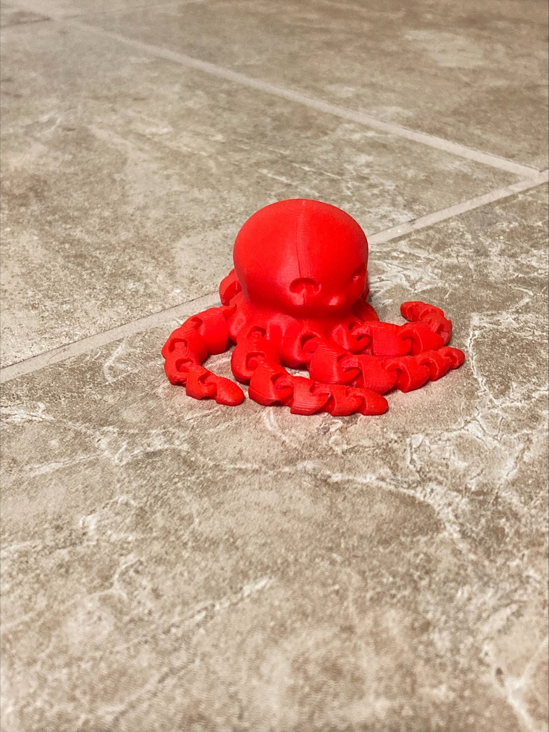 Flexi Octopus, Fidget Toy, Articulated Desk Toy, Ocean Enthusiast ...