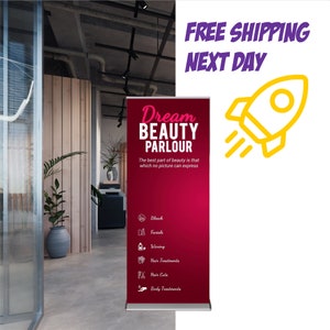 Custom Retractable Banner, Roll up Banner, Custom Roll Up, Event Banner ...