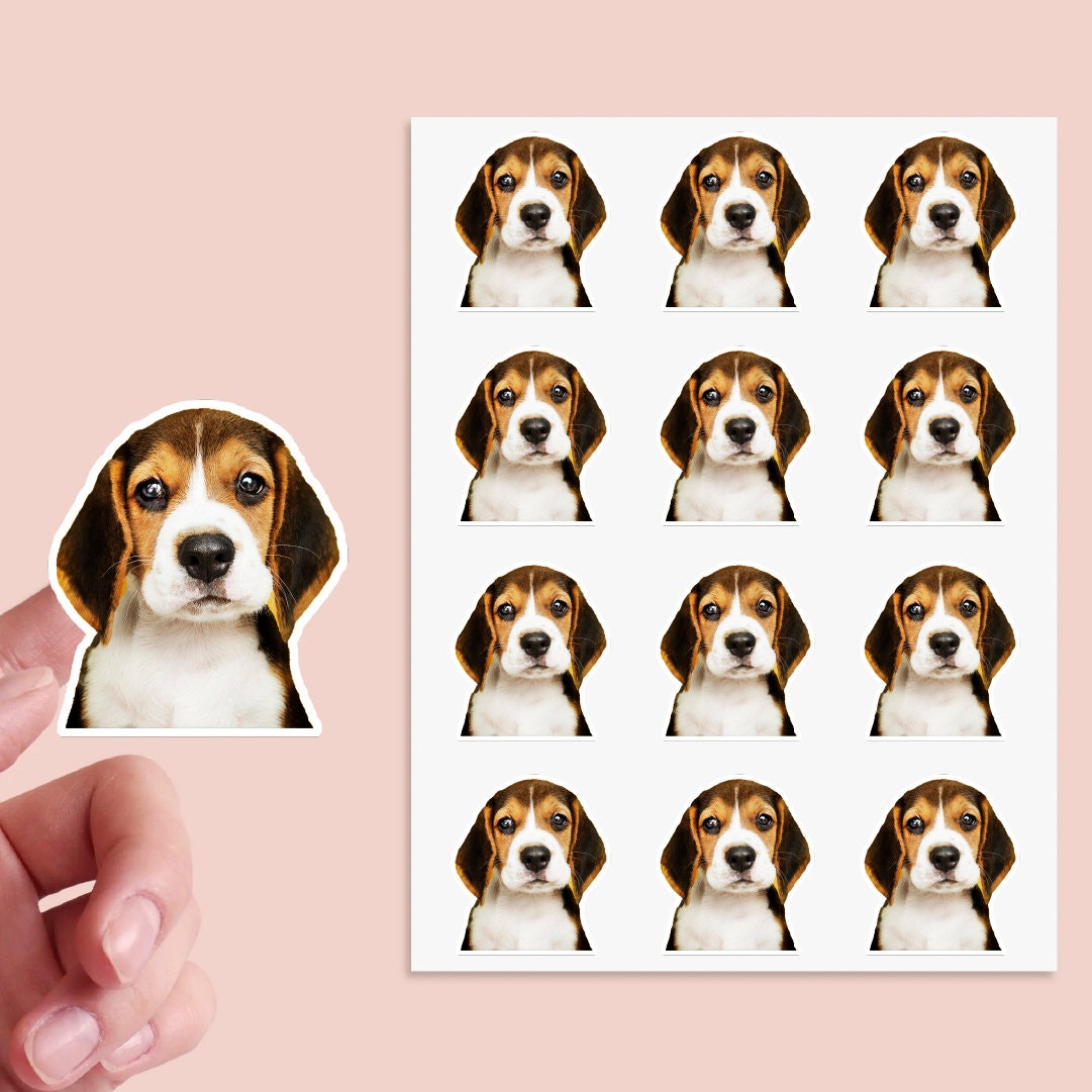 Custom Face Stickers Personalized Portrait Stickers, Party Favors ...