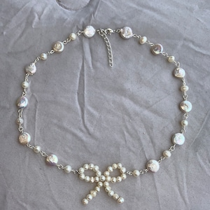 Pearl Bow Set - Etsy