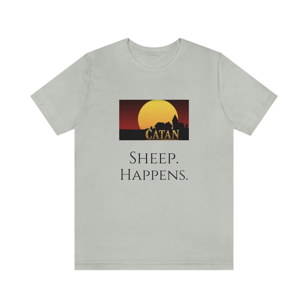 Catan Sheep Happens T-shirt - Etsy
