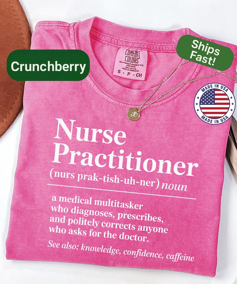 Funny Nurse Practitioner Shirt NP Gift Tee Medical Humor Top Healthcare ...