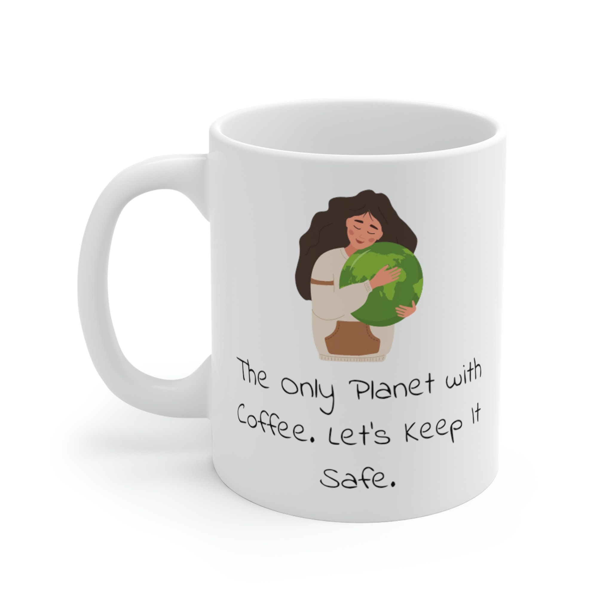 Earth Mug Environment Gift Environment Mug Earth Gift Gift - Etsy