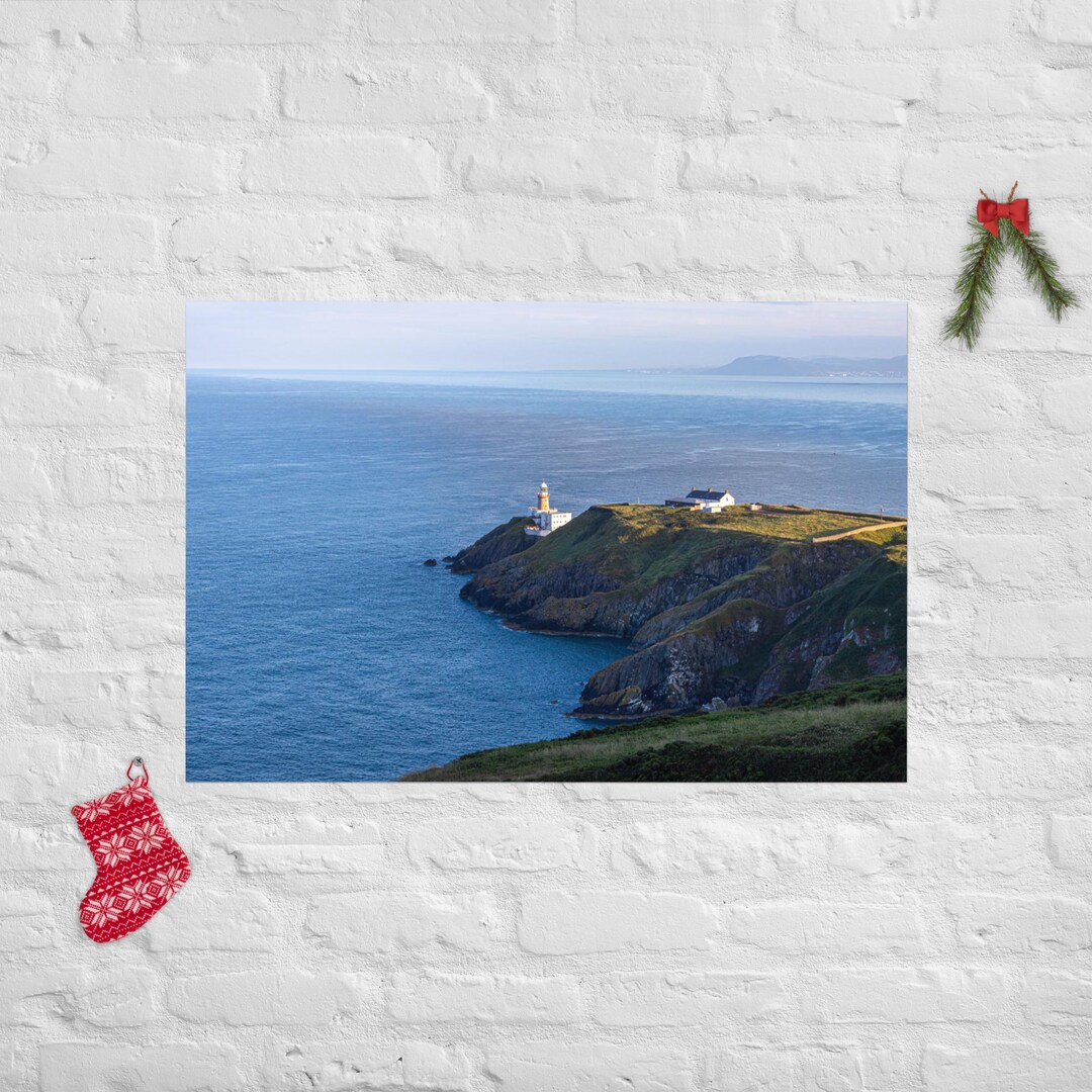 Howth Lighthouse Matte Photo Print - Etsy