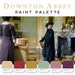 Downton Abbey Paint Palette Guide | Interior Color | Sherwin-williams ...