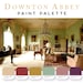 Downton Abbey Paint Palette Guide | Interior Color | Sherwin-williams ...