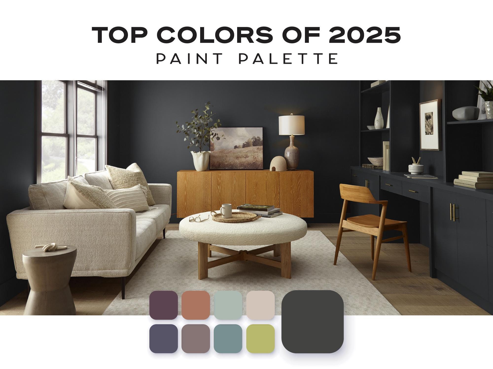 Top Colors of 2025 | Interior Color | Sherwin-williams, Benjamin Moore ...