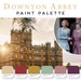 Downton Abbey Paint Palette Guide | Interior Color | Sherwin-williams ...
