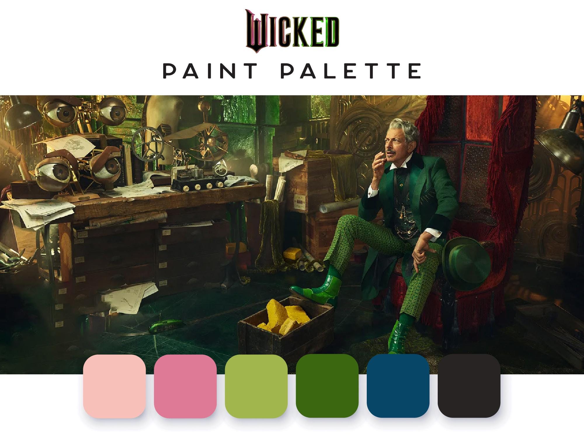 Wicked Themed, Interior Paint Colors, Interior Color Palette, Home ...