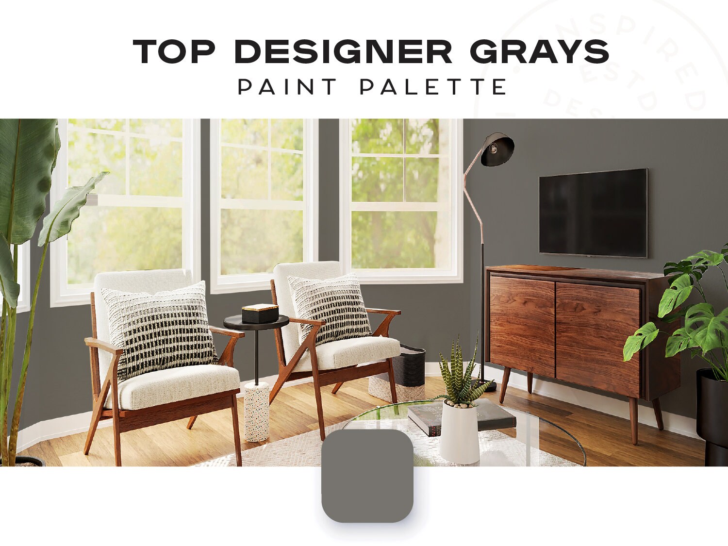 Top 10 Grays Palette | Interior Color | Sherwin-williams, Benjamin ...