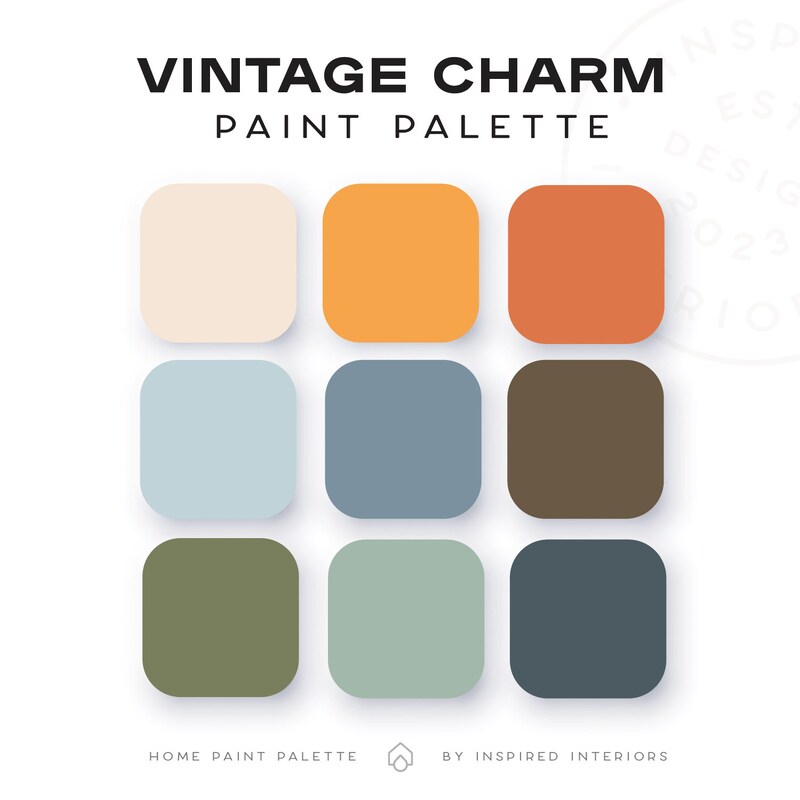 Color Pallete Home Paint - Etsy