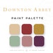 Downton Abbey Paint Palette Guide | Interior Color | Sherwin-williams ...