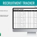 Recruitment Tracker Template, Applicant Tracker, Interview Tracker ...