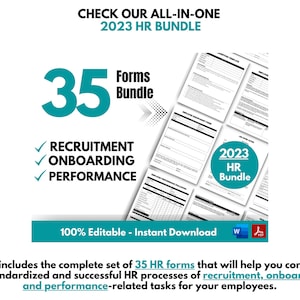 Recruitment Checklist, Recruitment Guide, Recruitment Form, Employee ...