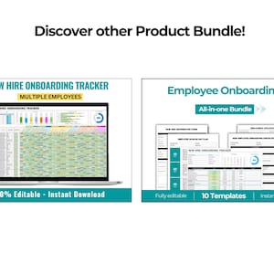 New Hire Checklist, New Hire Packet, New Hire Onboarding, Job Offer, New Hire Template, Employee ...