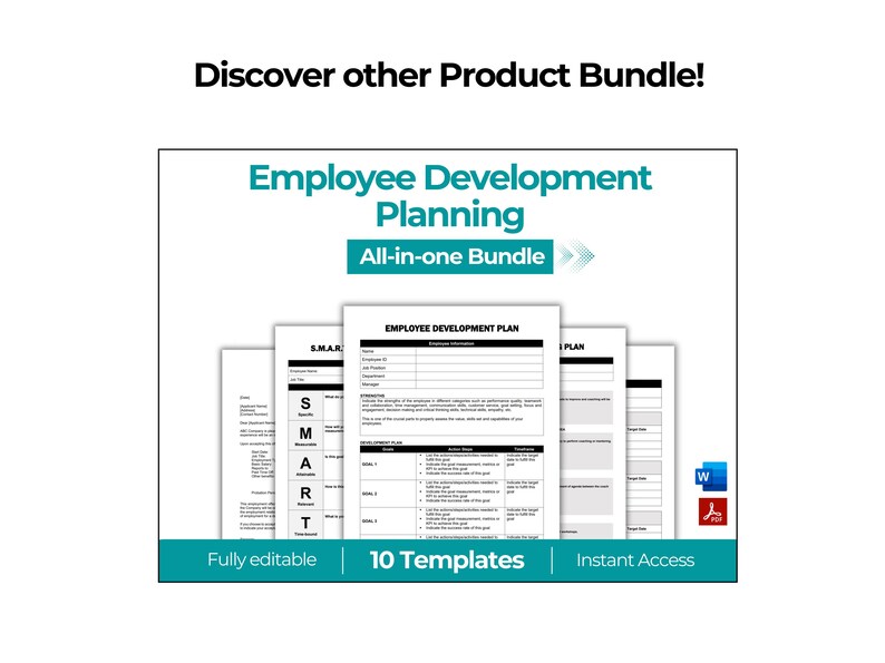 Skills Development Plan, Skills Matrix, Employee Development Plan ...