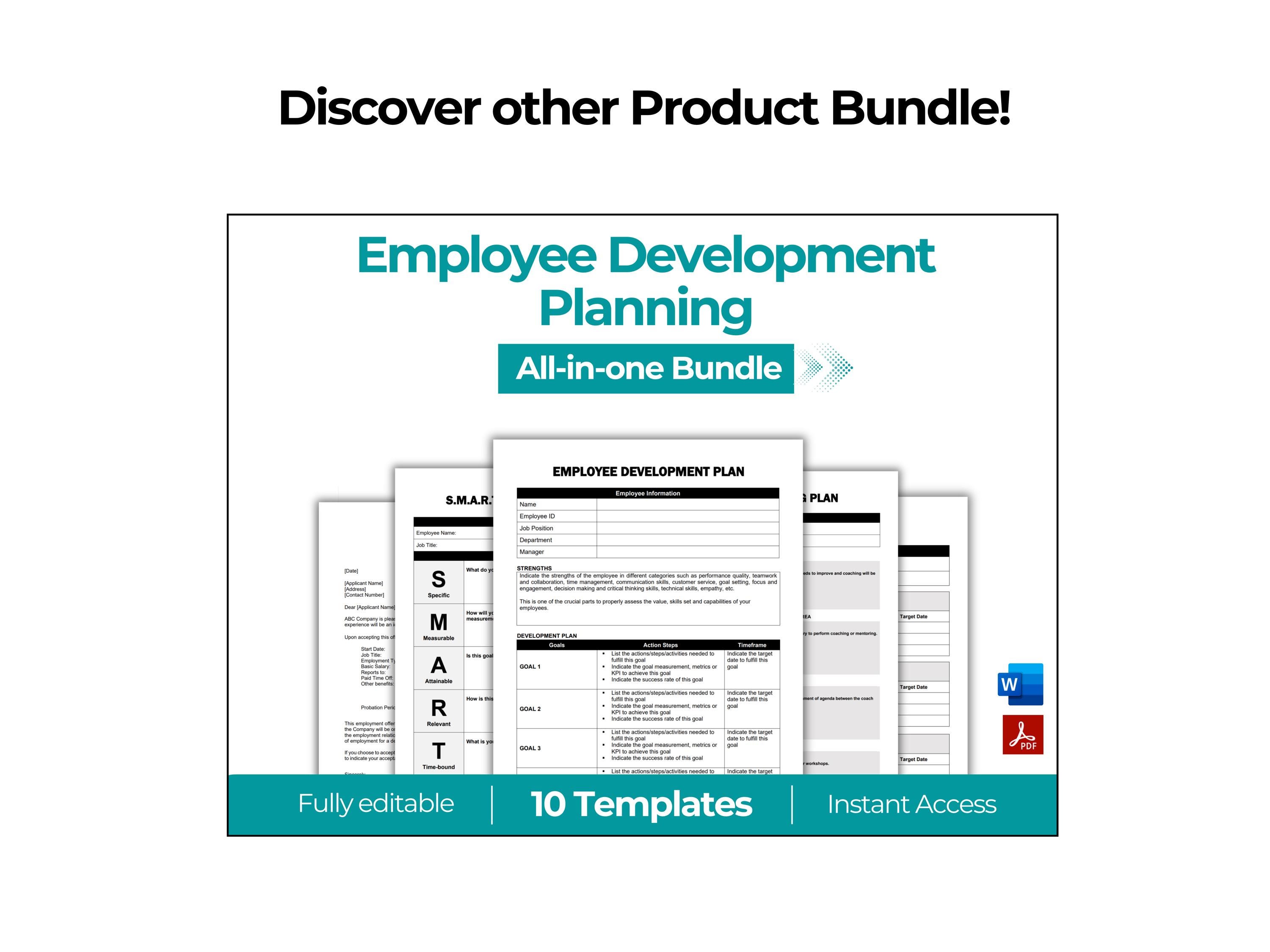 Skills Development Plan, Skills Matrix, Employee Development Plan ...