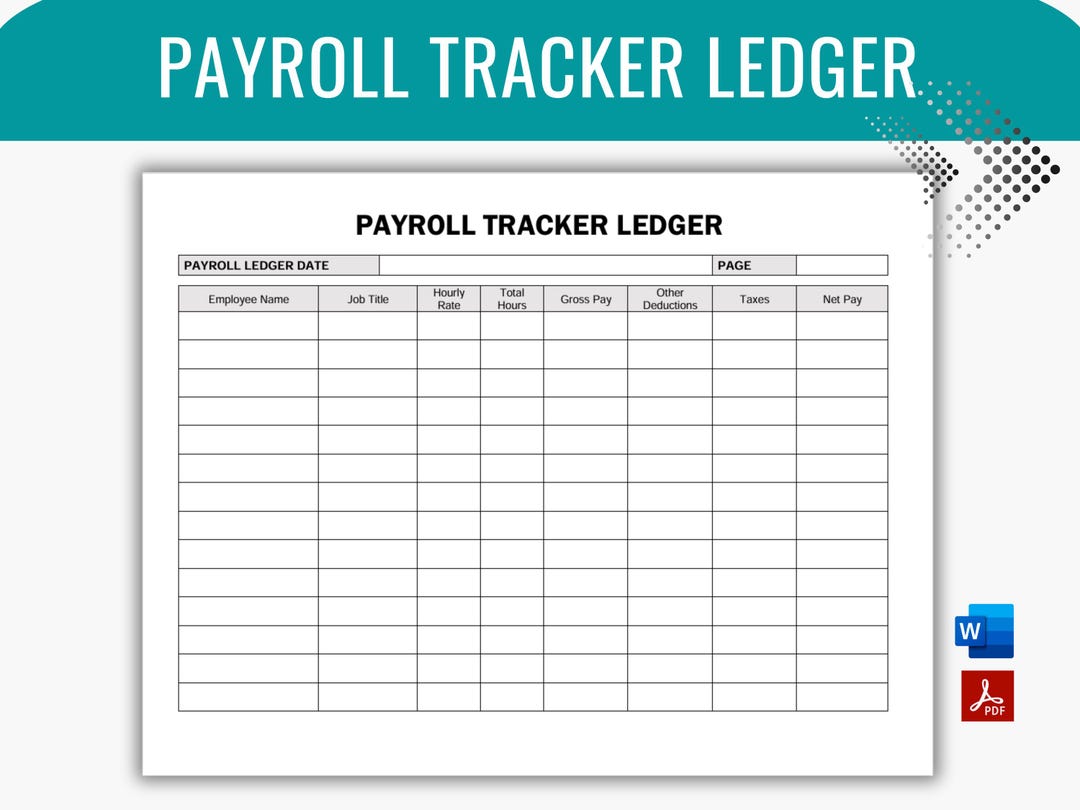 Payroll Tracker, Employee Payroll, Payroll Report, Small Business Payroll Tracker, Payroll ...