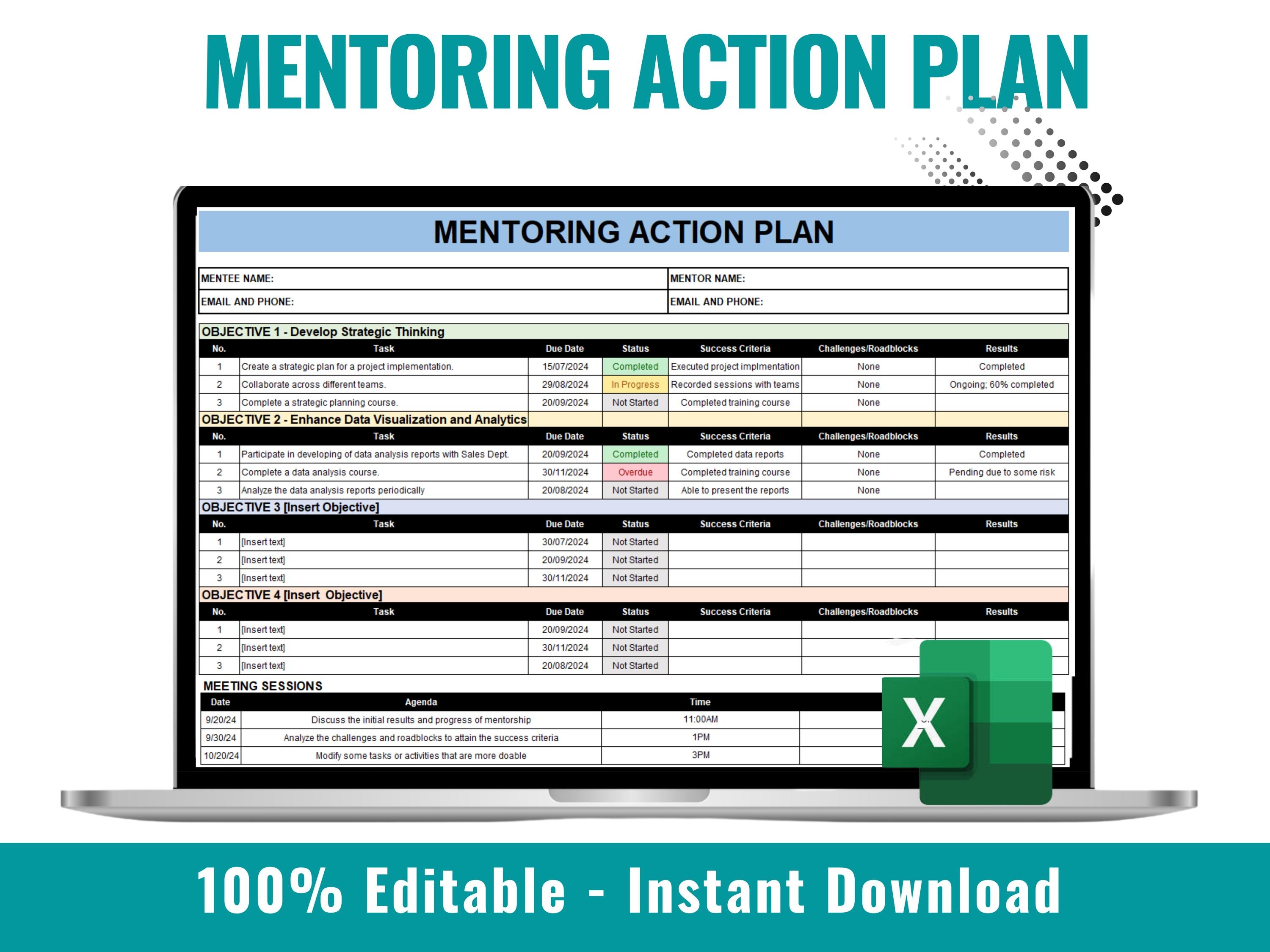 Mentoring Action Plan, Coaching and Mentoring, Career Coaching ...