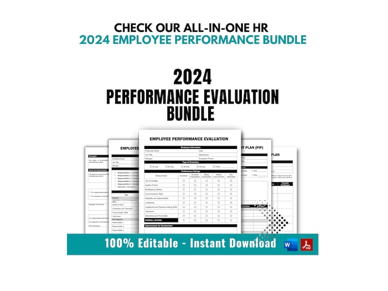 Employee Probation Review Template, Employee Probationary, Employee ...